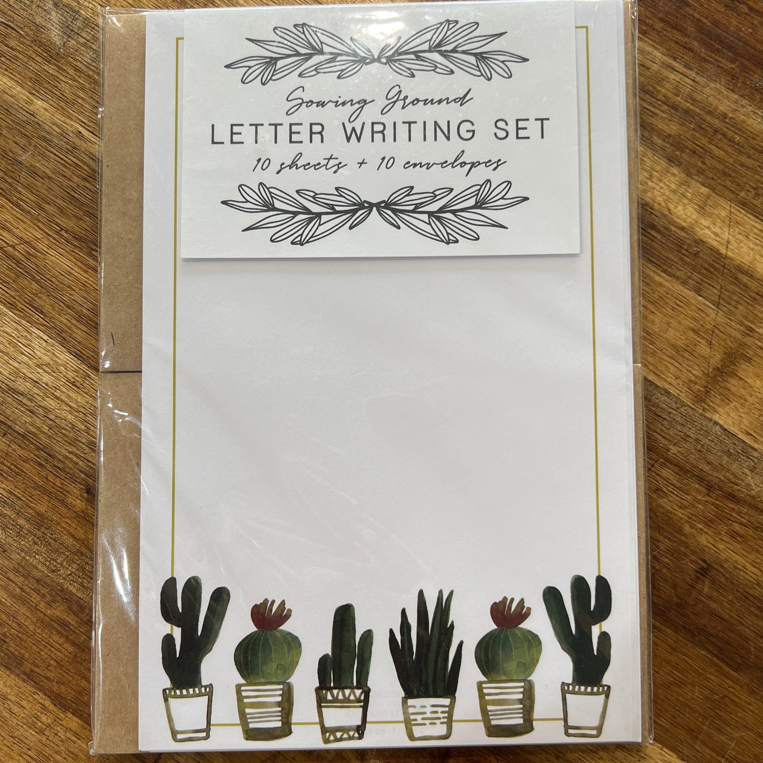Sowing Ground Letter Writing Set | Plantstay | Gainesville Houseplant Shop
