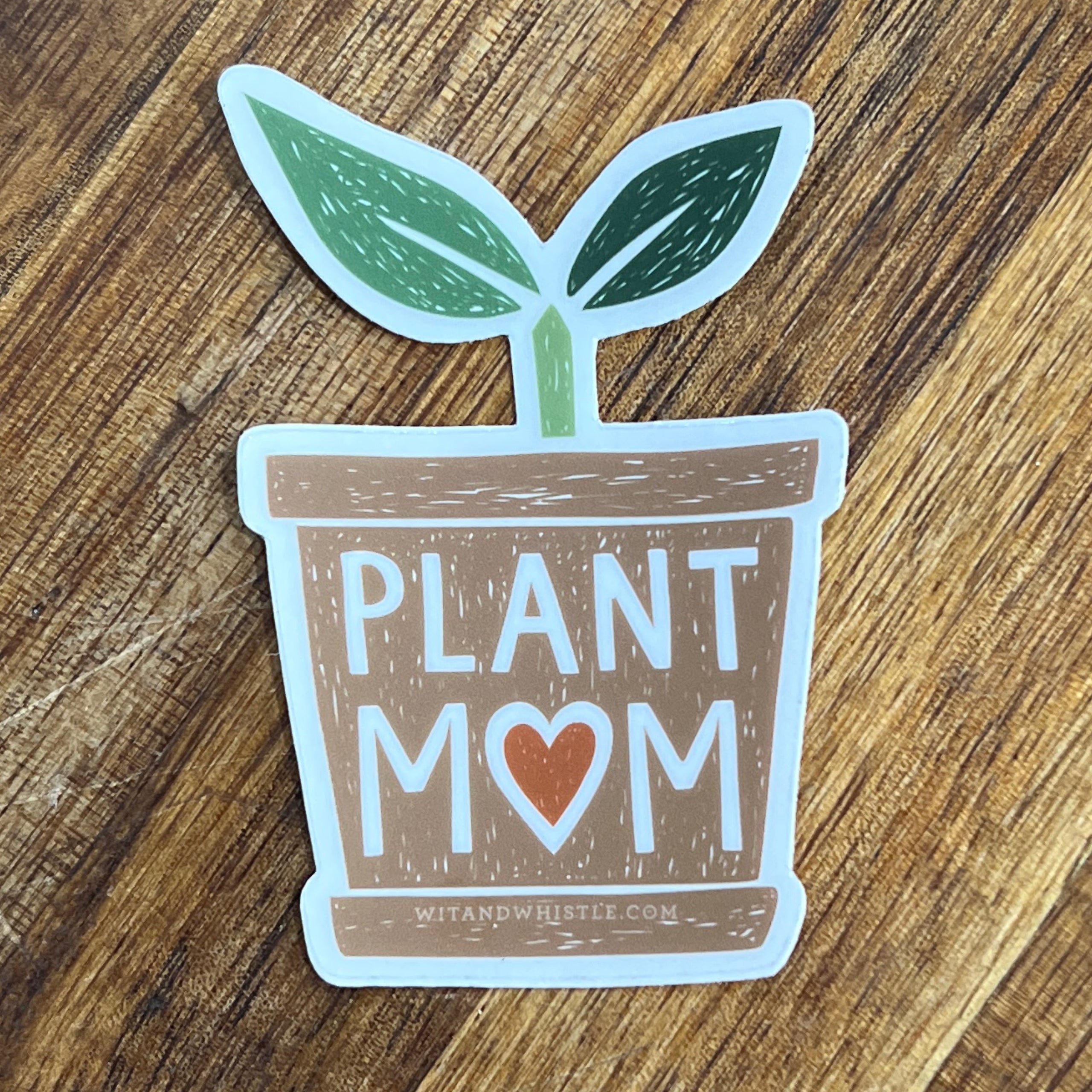 Plant Mom sticker | Plantstay | Gainesville Houseplant Shop